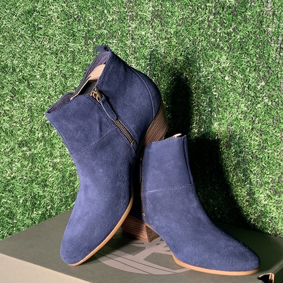 Timberland | Shoes | New Timberland Carleton Navy Blue Suede Ankle Boot ...